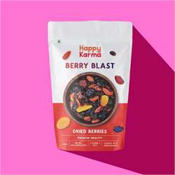"Indulge in the delightful experience of Happy Karma's Berry Blast ...