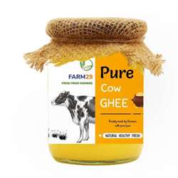 Purchase FARM 29's fresh cow ghee (250 gm) online at the best available ...