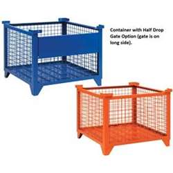 Wire mesh containers are designed with a specific wire mesh pattern to ...