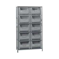 Shelving Units With Stackable Storage Bins-01c7975d