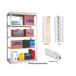 Hallowell Rivetwell Shelving With Single Rivet Beam- HSRS362484-6SP