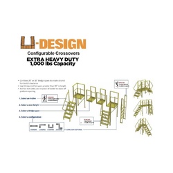 U-Design Configurable Crossovers - Standard Angle Base Ladders- HUCL5007246