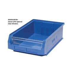 Magnum Series Giant Hopper Bin - Clear Windows- HWMS533