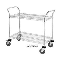 Chrome Wire Shelving Carts-71c40806