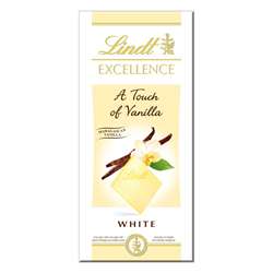 Purchase the Lindt Excellence White Vanilla Chocolate Bar online at a ...