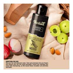 Purchase the 150ml Nextset Keratin Smooth Therapy Oil, a potent hair ...