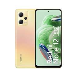 Buy the sleek Redmi Note 12 5G in Sunrise Gold, a model that comes with ...