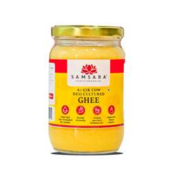 Get your hands on Samsara's A2 Gir Cow Desi Cultured Ghee at Adibuja ...
