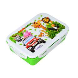 "Experience the convenience of a high-quality rectangle-shaped lunch ...