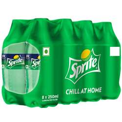 "Quench Your Thirst with Sprite - Shop Smart for 8x250 ml Cans!"