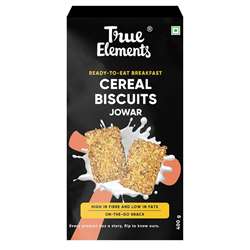 Buy True Elements Cereal Biscuits made from Jowar, available in a pack ...